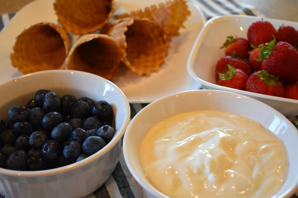 Yogurt Cones